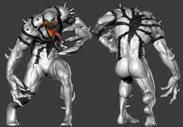 Anti-Venom ZBrush Sculpting Tutorial With Mike Thompson – Stylus-League